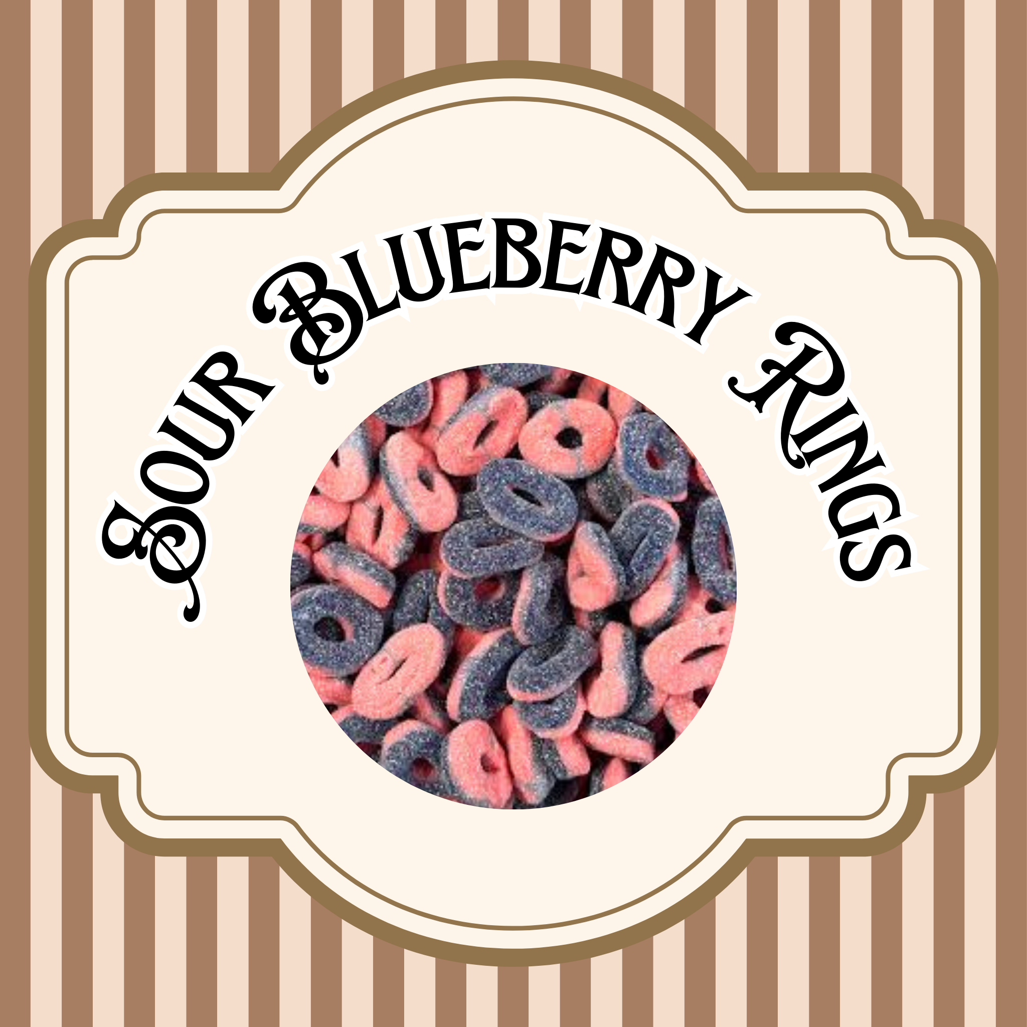 Sour Blueberry Rings – Mr Swainstons