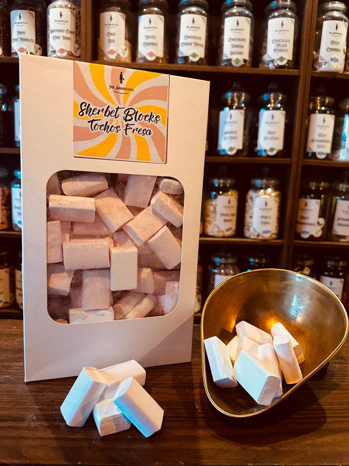 Haribo Sherbet Blocks / Ice Bricks / Tochos Fresa / Vanilla – Mr Swainstons